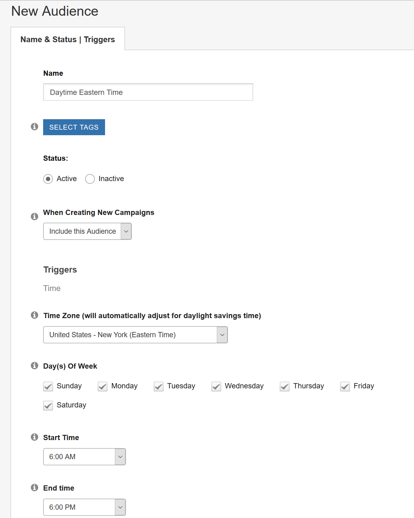 Creating Time-Based Promotions and Messages