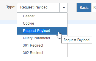 Request Payload Variation